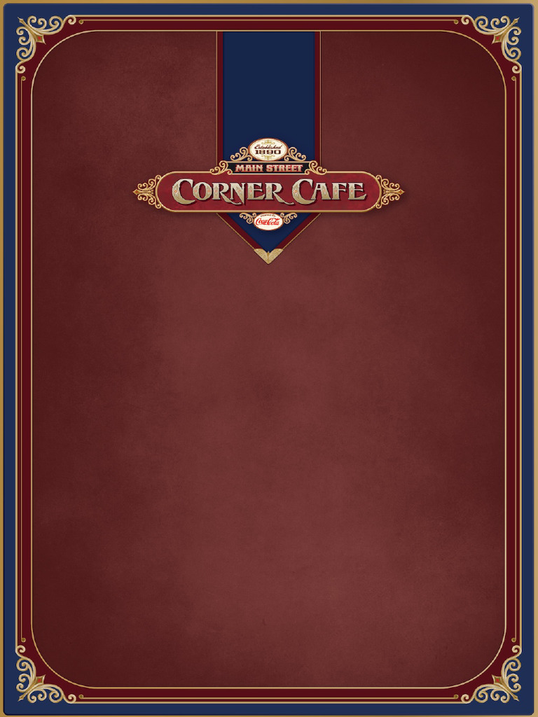 Main Street Corner Cafe | PDF