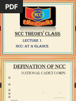 Policy Guidelines For NCC - Simplified | PDF | Military | Military ...