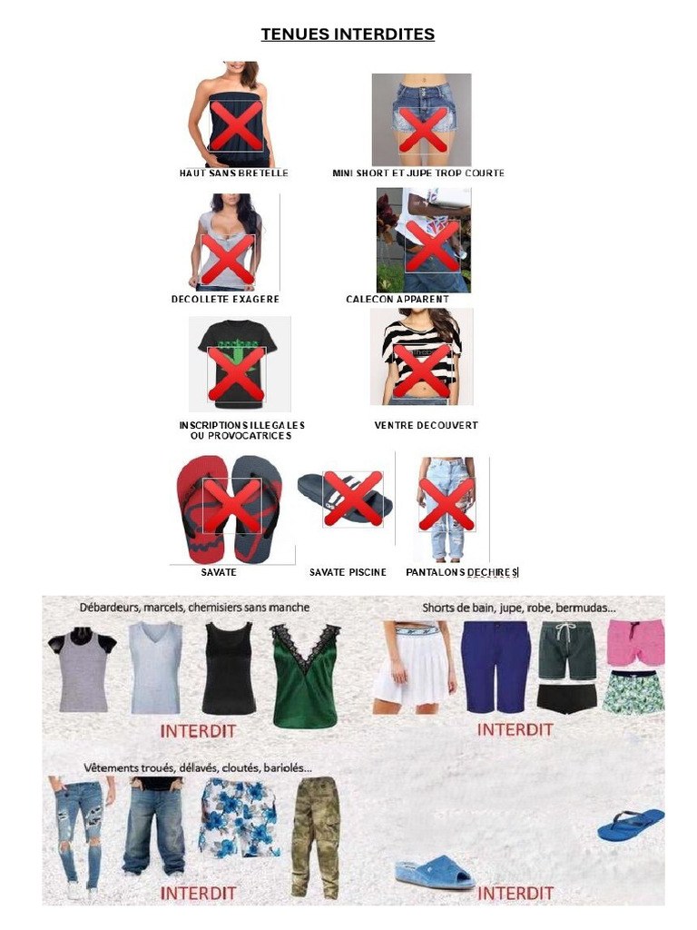 Tenues Interdites | PDF