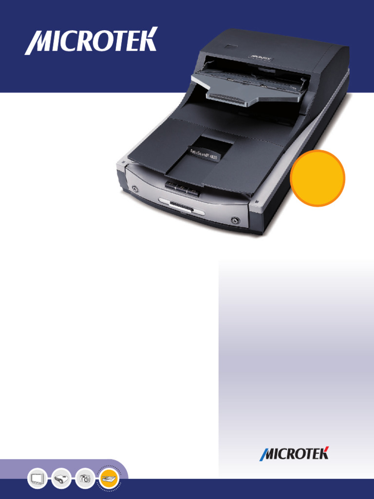 Microtek ArtixScan DI 4020 Eng | PDF | Image Scanner | Computing