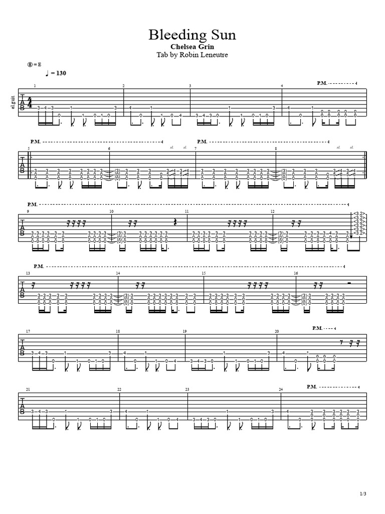 Bleeding Sun | PDF