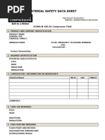 Kaeser Sigma Fluid S-570 Safety Data Sheet | PDF | Toxicity | Waste
