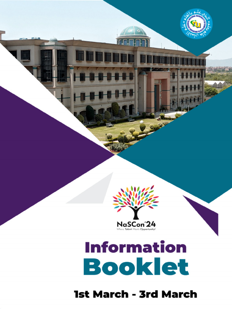 Nascon 24 Information Booklet | PDF | Meal | Mobile App