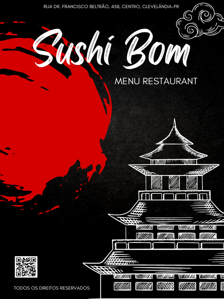 Menu Completo do Sushi Bom em Clevelândia | PDF | Ingredientes de ...
