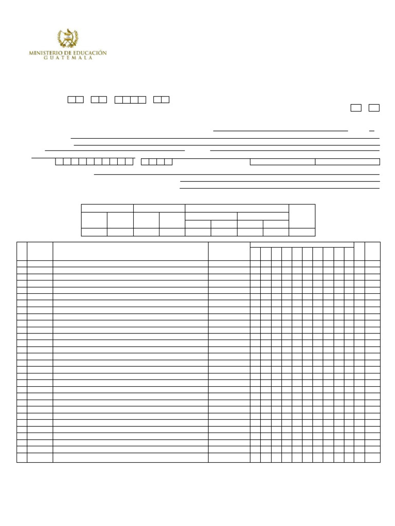 Cuadro Prim Cuarto A Sexto 2024 | PDF | Escuelas | Aprendizaje