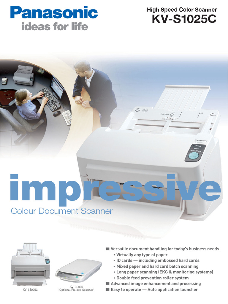 Panansonic KV-S1025C v.2 Eng | PDF | Image Scanner | Computing