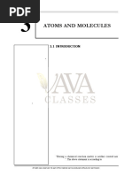 CLASS 9 Science (Chemistry) PPT Chapter 3 Atoms and Molecules - Pptx.new | PDF | Ion | Mole (Unit)