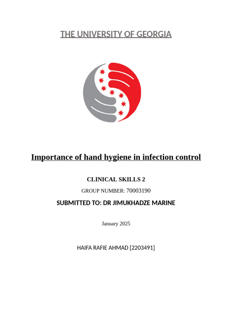 Hand Hygiene's Role in Infection Control | PDF | Hand Washing | Hygiene