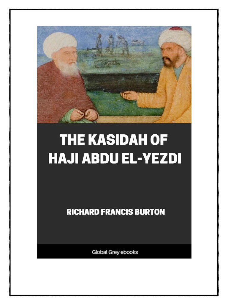 Kasidah of Haji Abdu El Yezdi | PDF | Soul | Faith