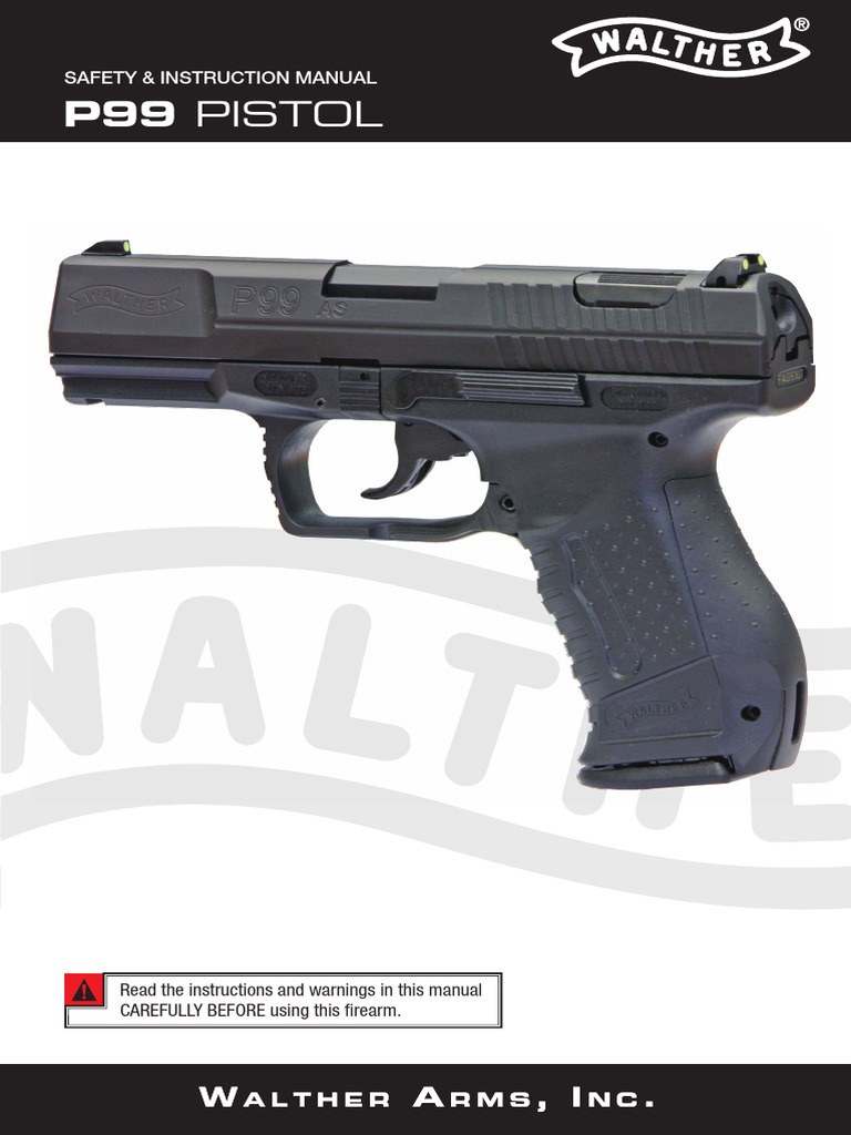 P99-Manual | PDF | Trigger (Firearms) | Magazine (Firearms)