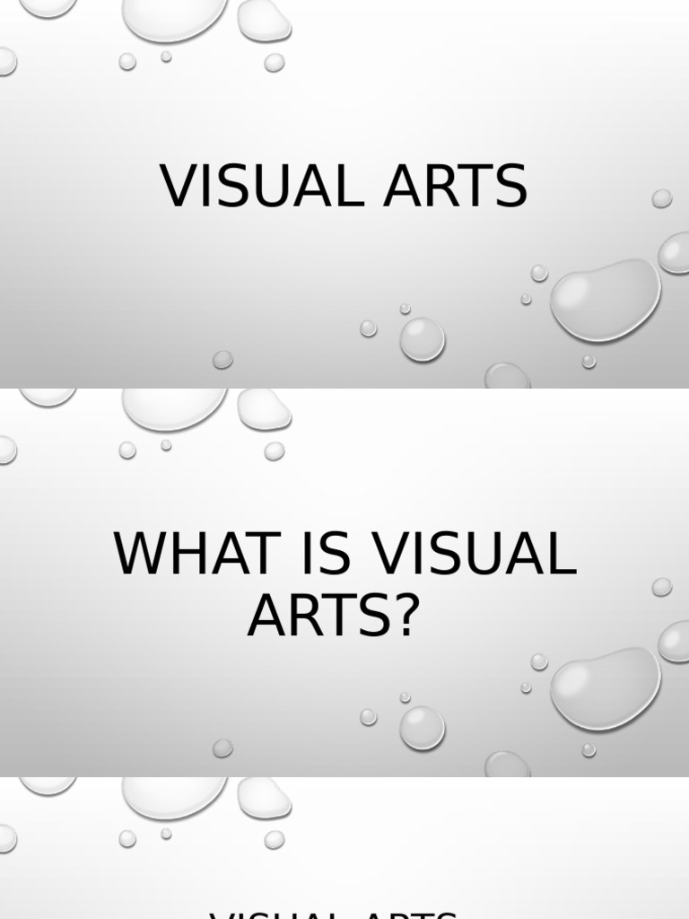 Overview of Visual Arts Elements | PDF