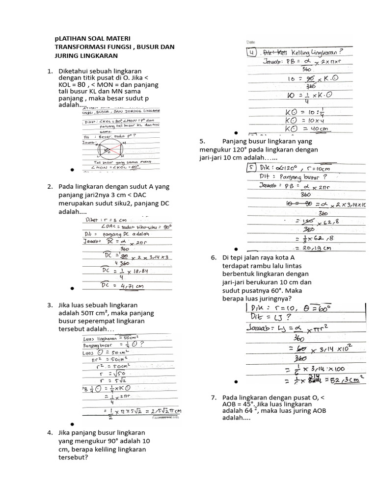 Latihan Soal Pjok Psas PDF | PDF