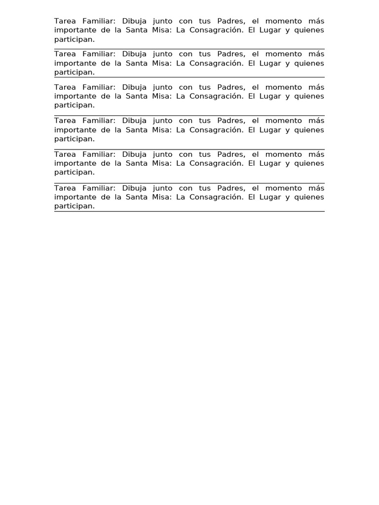 Tarea de La Biblia | PDF