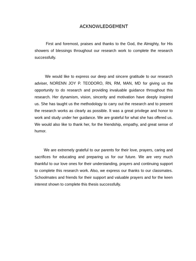 ACKNOWLEDGEMEN joy (1) | PDF
