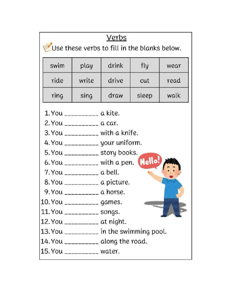 Use Verbs | PDF