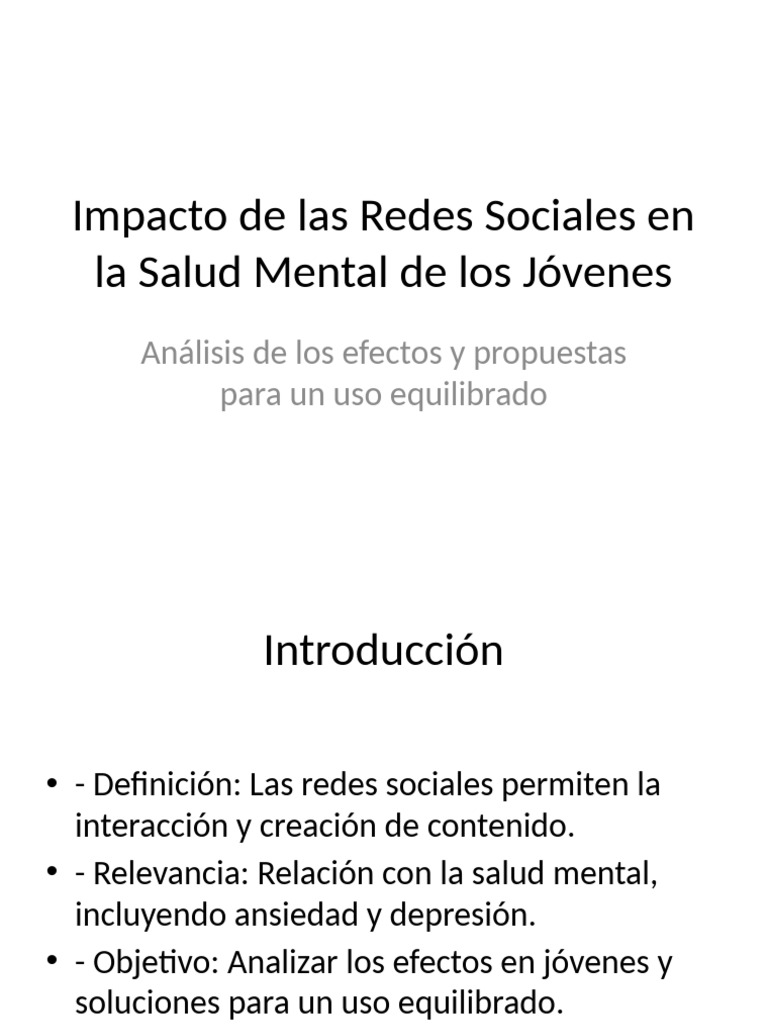 Impacto_Redes_Sociales_Salud_Mental | PDF