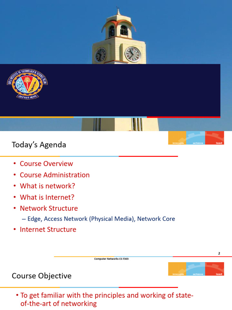 Compnet Merged Slides | PDF | Computer Network | Router (Computing)