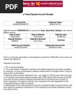 BOB FD Form | PDF | Banking | Financial Services