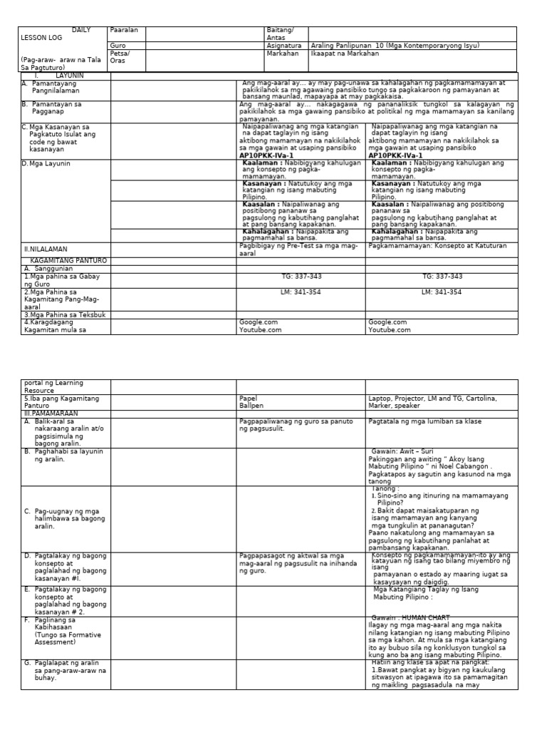 Daily-Lesson-Plan-4TH QUARTER (3) | PDF