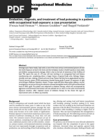 Lead Toxic Heavy Metals Fact Sheet | PDF | Lead | Medical Specialties