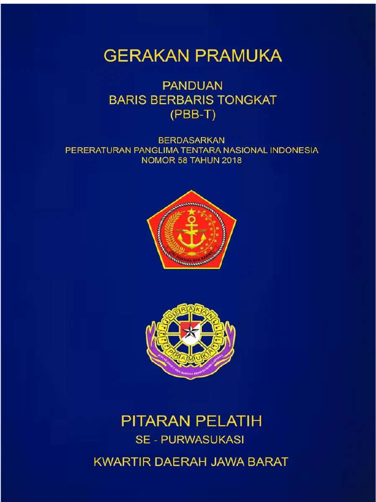 PDF Panduan PBB Tongkat Rev Perpang Tni No 58 Tahun 2018 Ok Compress | PDF