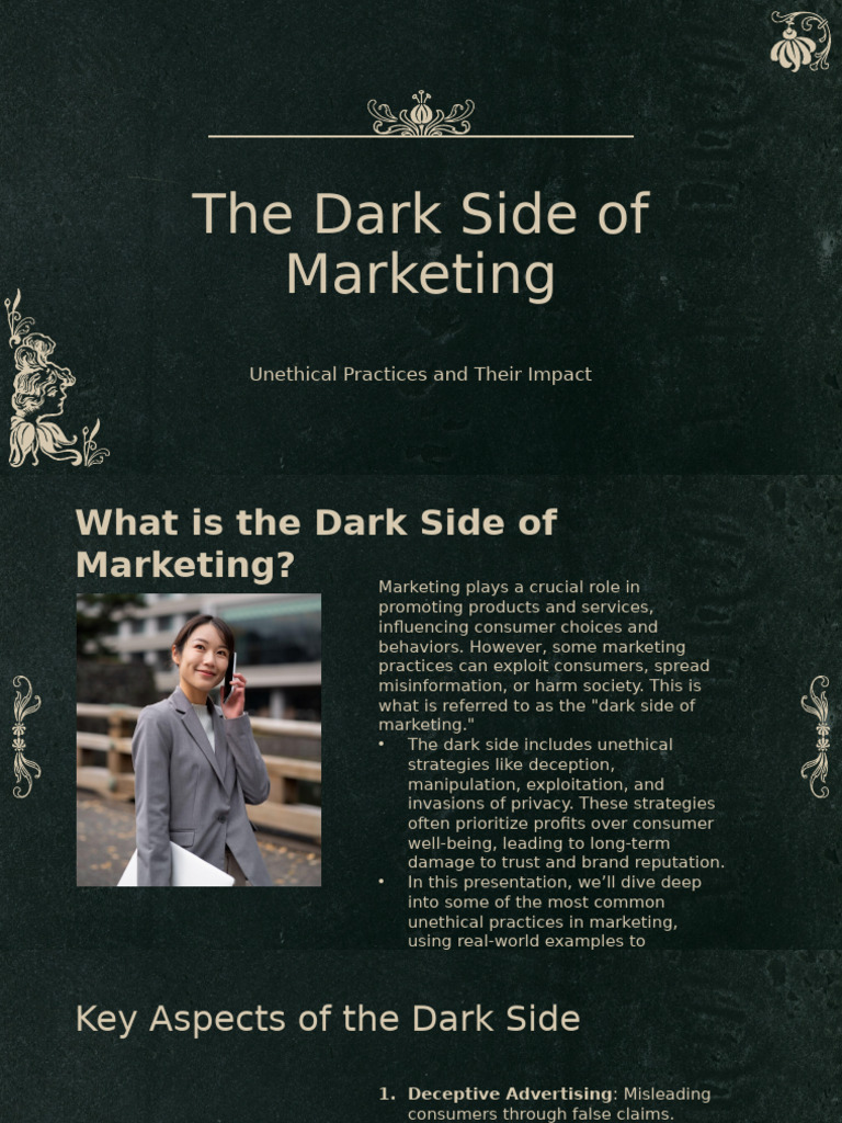 Dark Academia Aesthetic Design Inspiration by Slidesgo | PDF | False ...