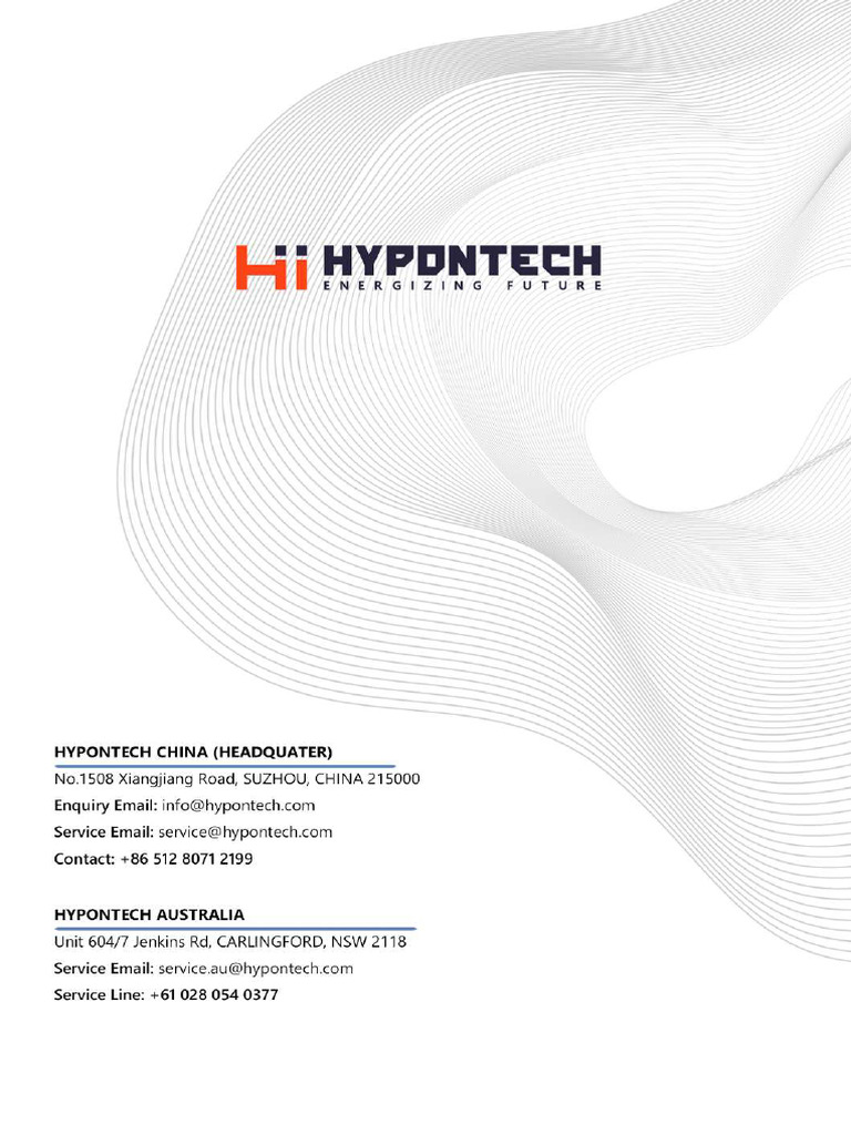 HPT 3-Phase Solar Inverter User Manual | PDF | Power Inverter ...