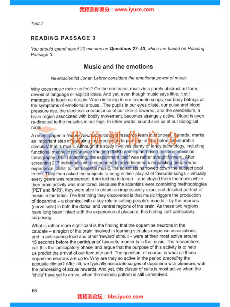 Reading Homework U3 | PDF