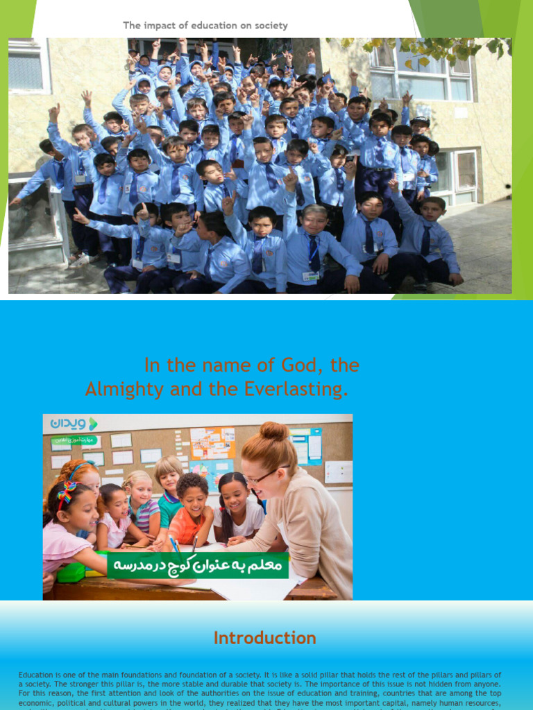 The Impact of Education On Society | PDF | Teachers | Learning