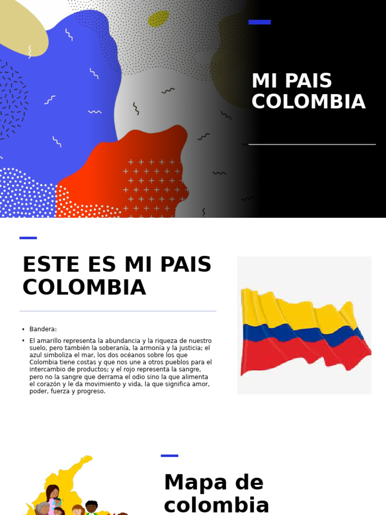 Colombia: Cultura, Símbolos y Geografía | PDF | Colombia