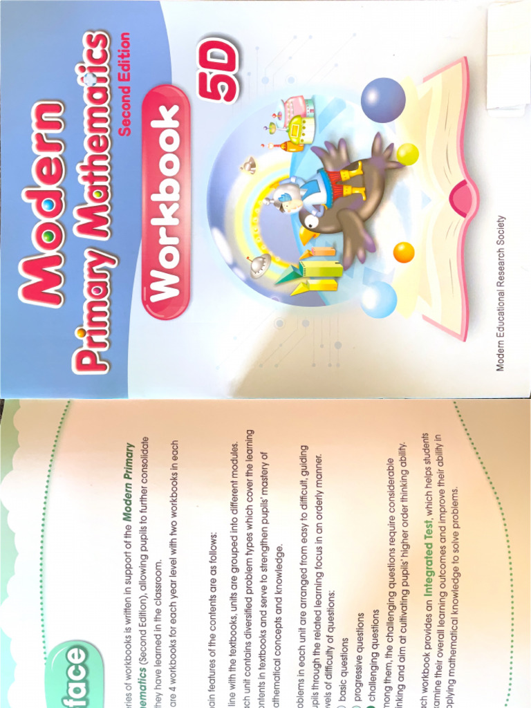 Modern Primary Math Work Book 5d Part A | PDF