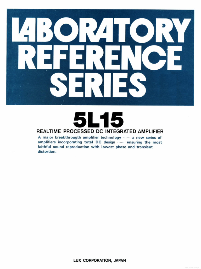 Hfe Luxman 5l15 en | PDF