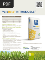 YaraBela NITROMAG-Ficha Tecnica-21x28-Mex | PDF | Nitrógeno | Urea