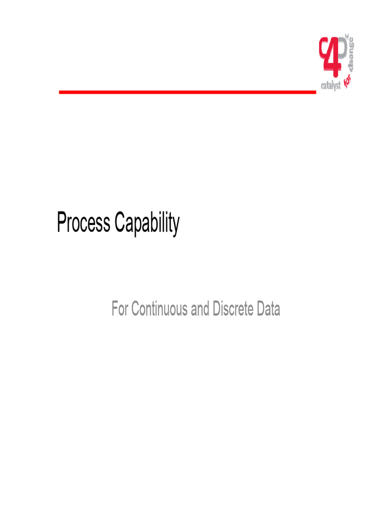 What is Process Capability | PDF | Standard Deviation | Probability Distribution