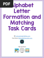 Alphabet Worksheets and Activities Packet | PDF