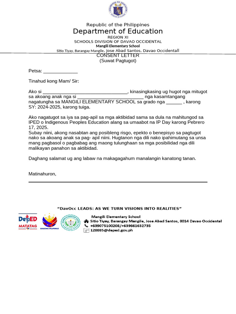 PTA MEETING LETTER TO PARENTS (AutoRecovered) | PDF