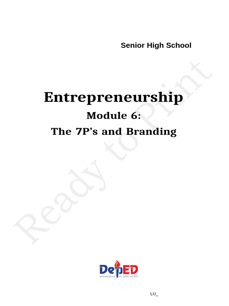 7P’s of Marketing and Branding Guide | PDF | Pricing | Brand