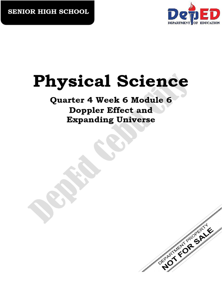 Quarter4 - Week6 - Module6 - PHYSICAL SCIENCE - SecondEdition | PDF ...