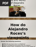 Life and Works Of: Alejandro R. Roces | PDF