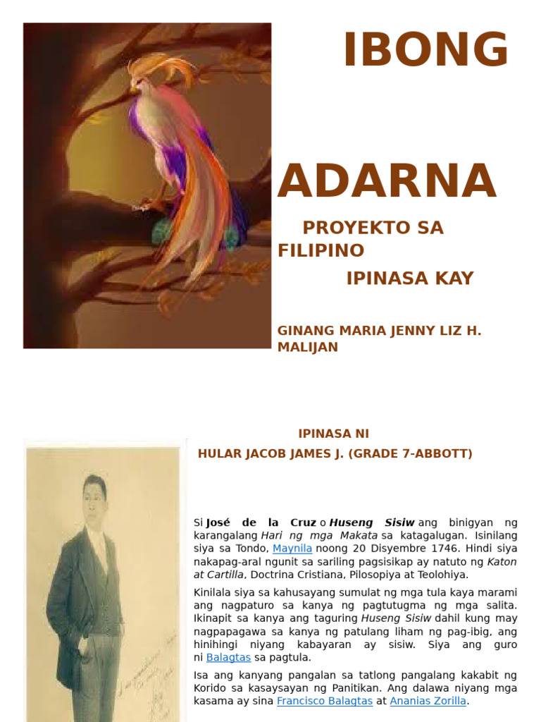 IBONG ADARNA | PDF