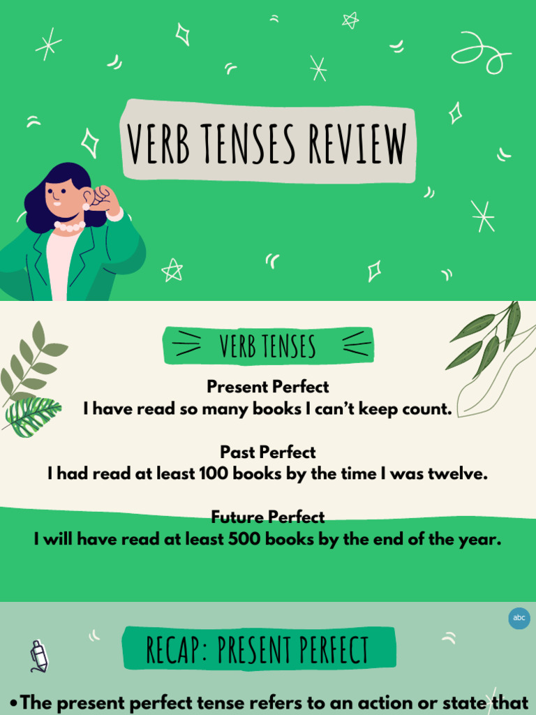 Tenses Review-Present Perfect PDF | PDF