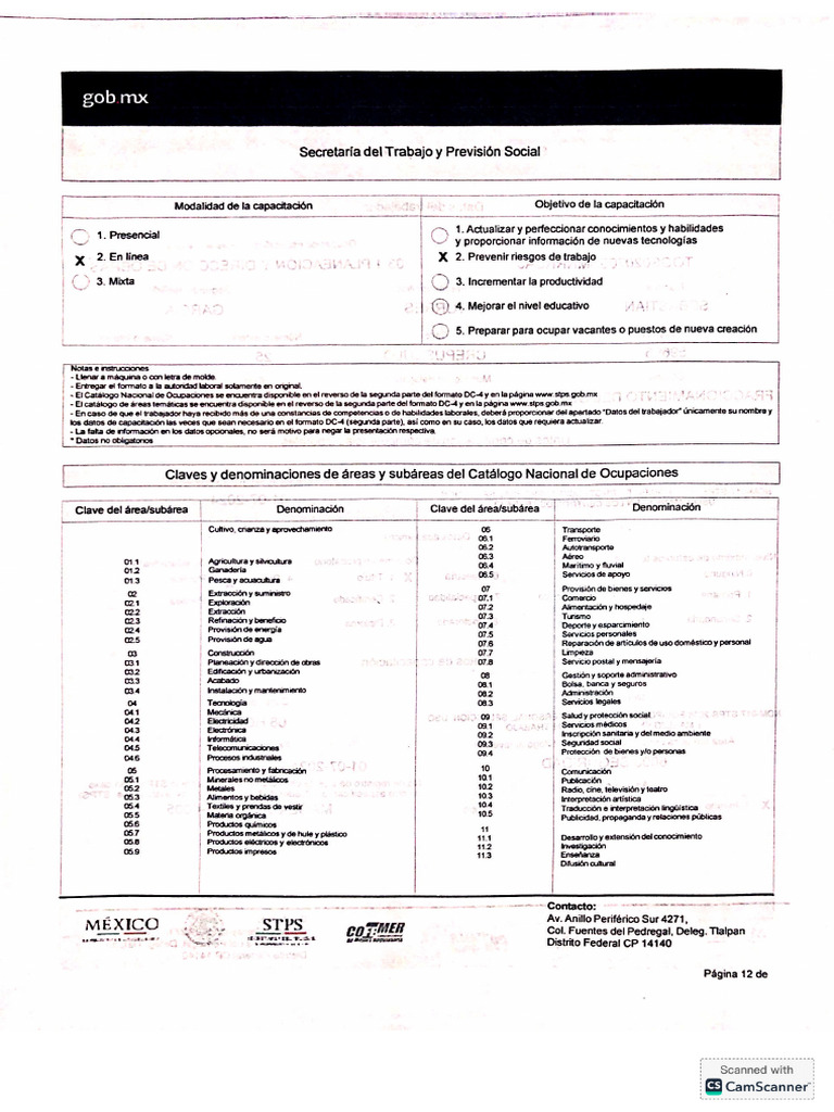 Carpeta Stps Minerva Ehs 5 | PDF