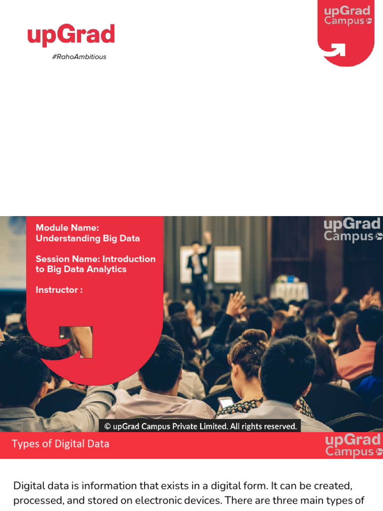 BDA - Introduction To Big Data Analytics Part 02 | PDF | Apache Hadoop | Big Data