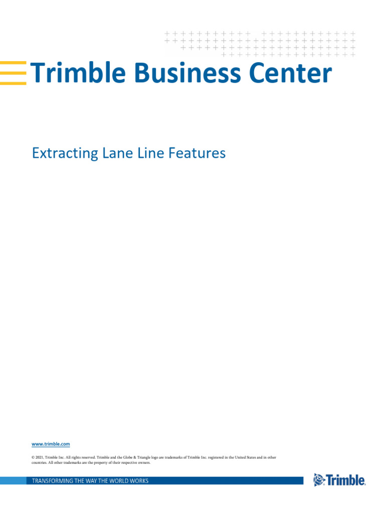 Extracting Lane Line Features | PDF | Computing