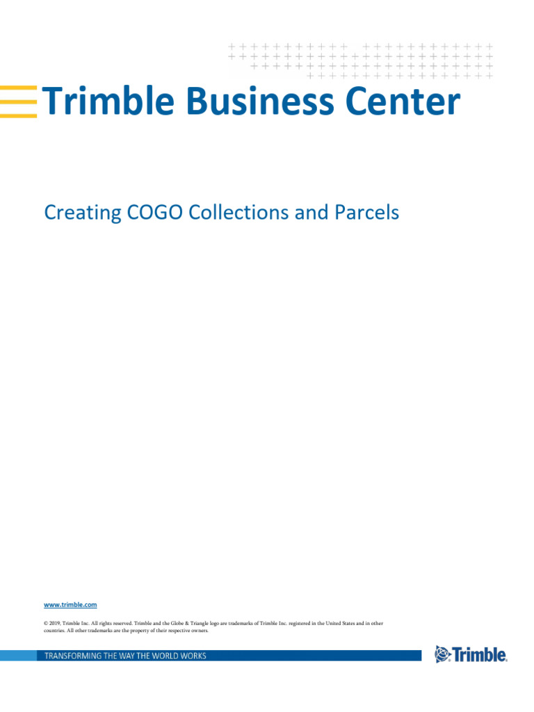 Creating COGO Collections and Parcels | PDF | Computer Keyboard ...