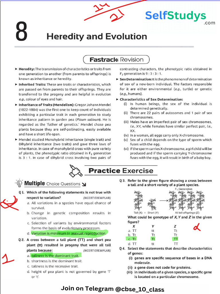Heredity and Evolution | PDF