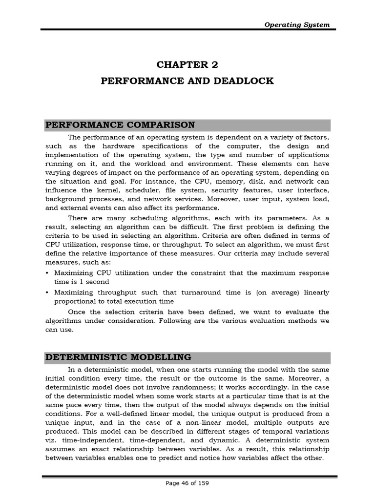 OS Unit - II | PDF | Process (Computing) | Operating System