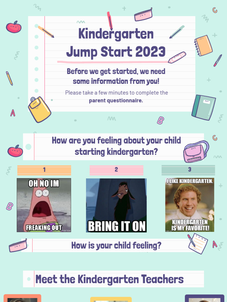 Kindergarten Eng Syllabus 2023-2024 | PDF | Bus