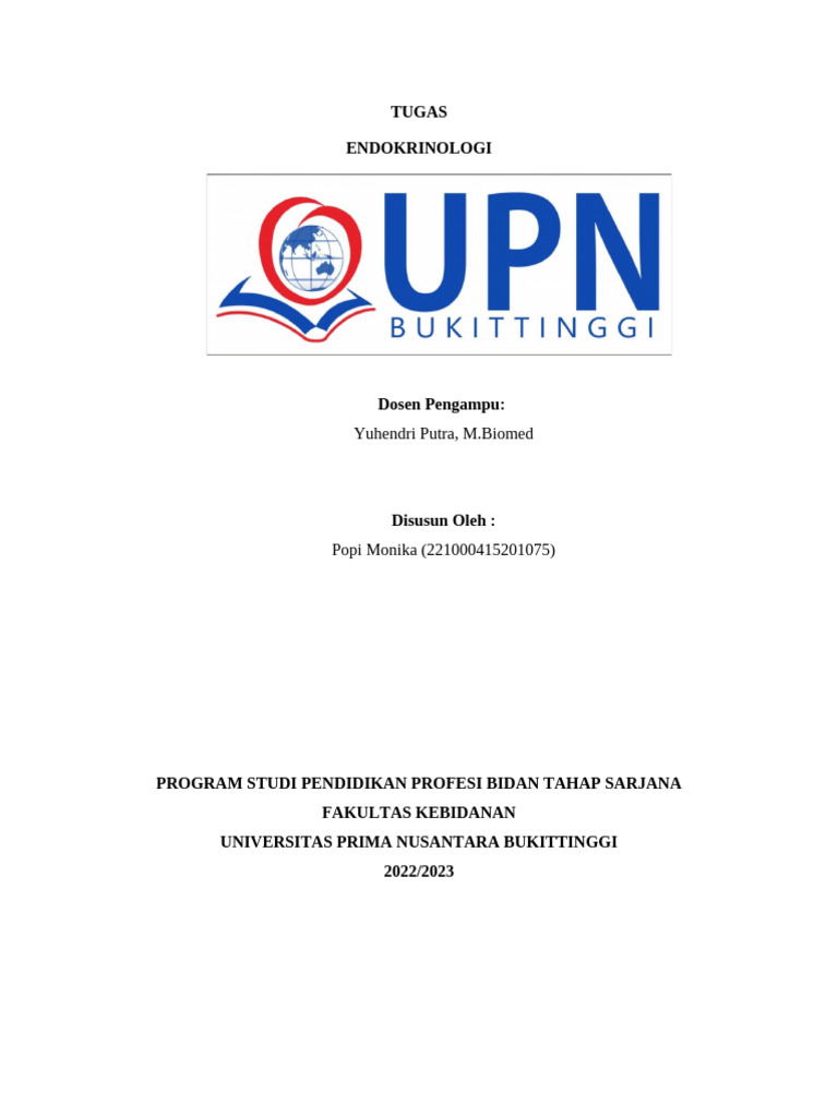 Popi Monika (Endokrinologi) | PDF