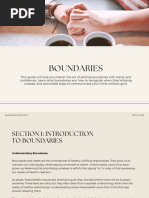 Boundaries Workbook | PDF